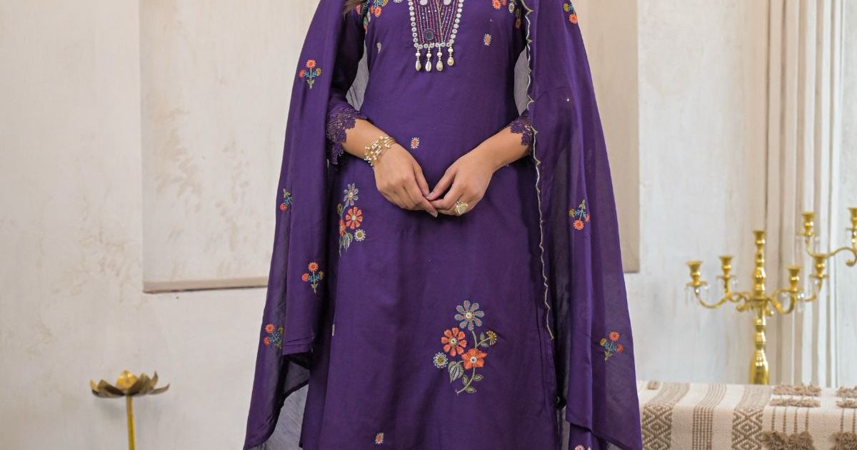 "Streamline – Smart Kurti with Vertical Accents" | Ladies Kurtis ...